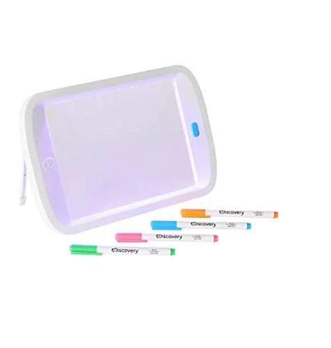 Merchsource Discovery Kids Neon LED Glow Drawing Board ...