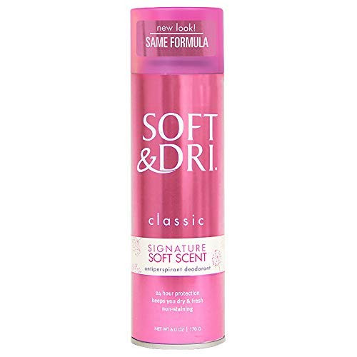 Soft Dri Classic Aerosol Anti Perspirant Deodorant Signature Soft Scent ...