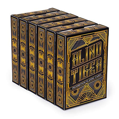 Brybelly 6 Decks Blind Tiger Prohibition Speakeasy Themed Playing Cards ...