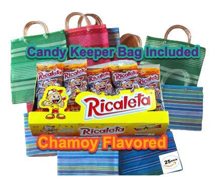Ricaletas Paletas - Ricaleta Mexican Candy Box Chamoy Flavored Dulces ...