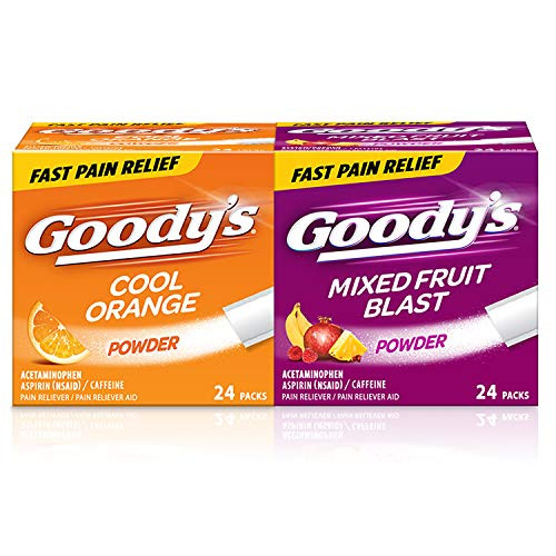 Goody's Extra Strength Headache Powders Flavor Blast Pack, 24 Count, 2 ...