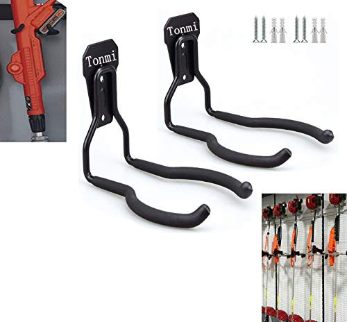 2Pcs Garden Power Tool Hanger String Trimmer Hangers Weed Eater Wall ...