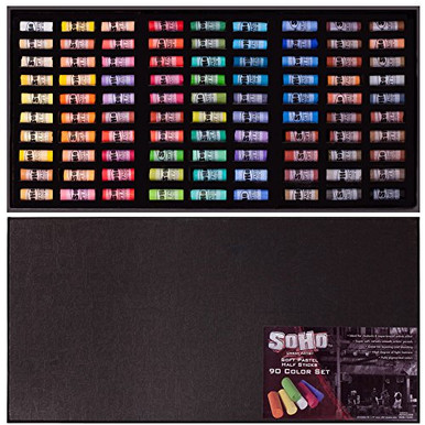 SoHo Urban Artist Soft Pastel Half Stick Pastel Set For Artists With ...