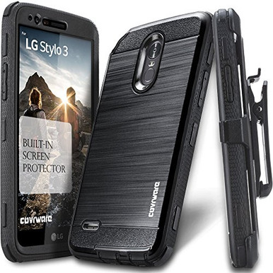 LG Stylo 3 - Stylo 3 Plus Case COVRWARE -Iron Tank- Built-in -Screen ...