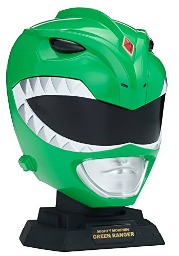 Power Rangers Legacy Mighty Morphin Green Ranger Helmet Display Set ...