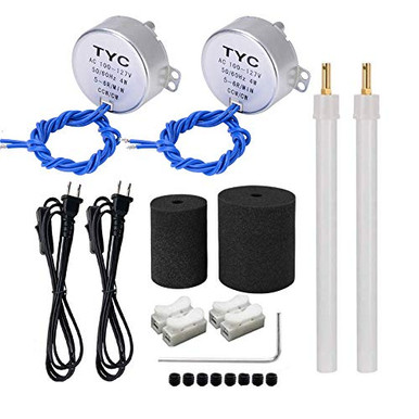 2PCS Synchronous Synchron Motor 50-60Hz AC 100~127V CCW-CW 4W with 7mm ...