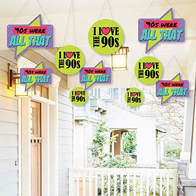 Hanging 90's Throwback - Outdoor 1990s Party Hanging Porch and Tree ...