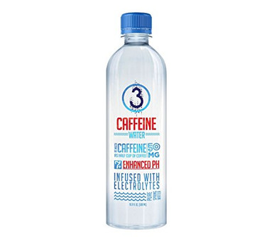 3 Water - 12 Pack 16 9 Ounce - Caffeinated Water with Electrolytes and ...
