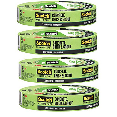 Scotch Painters Tape 2060-1A 2060 Masking Tape 1-Inch by 60-Yard Green ...