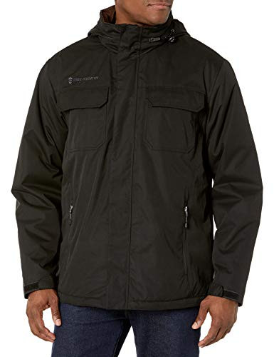Free Country Mens Midweight Trek Shirt Jacket Black Large ...