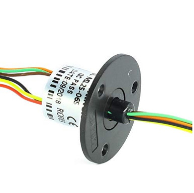 SENRING Mini Slip Ring Electric Signal Transmission Rotary Joint OD 12 ...