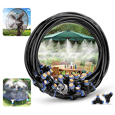 VICKERT Outdoor Misting Cooling System Misting System Mist System 40ft ...