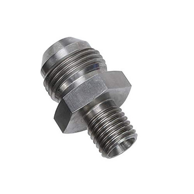 Stainless Steel Male Flare AN6 To Male Metric Thread Straight Fuel ...
