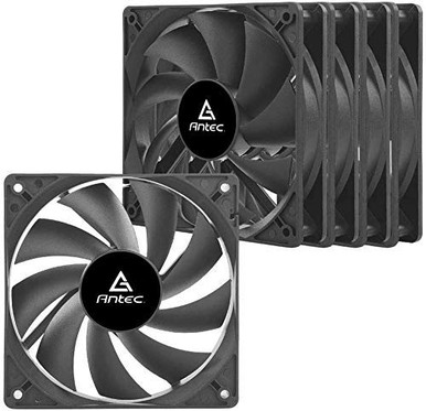 Antec PC Case Fan 120mm Case Fan High Performance 3-pin Connector P12 ...
