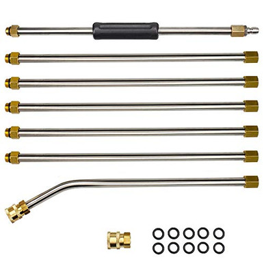 Benelet Pressure Washer Extension Wand Set Replacement Parts Lance Kit ...