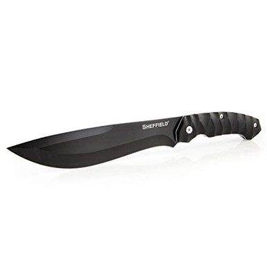 Sheffield 12147 Jarvis 8 inch Bolo Blade Survival Machete with Sheath ...
