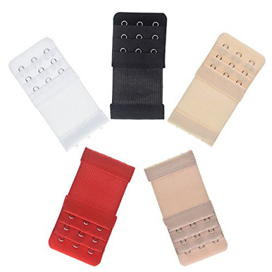 Elastic Back Bra Band Extender 3 X 3 Hook and Eye Tape Stretchy ...