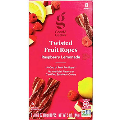 Twisted Fruit Strips Fruit Ropes Leather Healthy Snack Made with Real ...