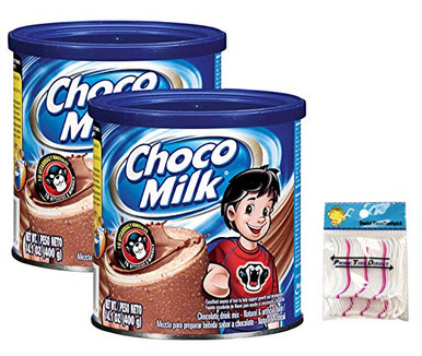 Choco Milk Powder Drink Mix 14-1 oz -2 pack- Bundled with PrimeTime ...