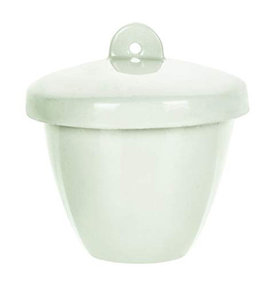 Porcelain Crucible with Lid Tall Form 50ml Capacity - Eisco Labs ...
