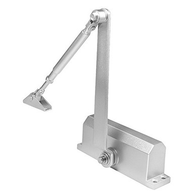 Aluminum Door Closer 99lbs - 132lbs Automatic Adjustable Heavy Duty ...
