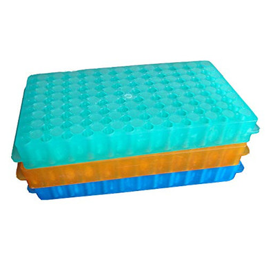 PUL FACTORY Polypropylene Microcentrifuge PCR Tube Rack 96-Well ...