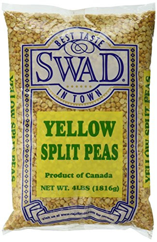 Great Bazaar Swad Split Peas Yellow 4 Pound - Warehousesoverstock