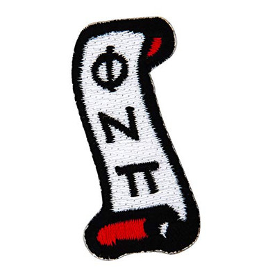 Kappa Alpha Psi Fraternity Scroll Patch Embroidered Applique Patch Sew ...