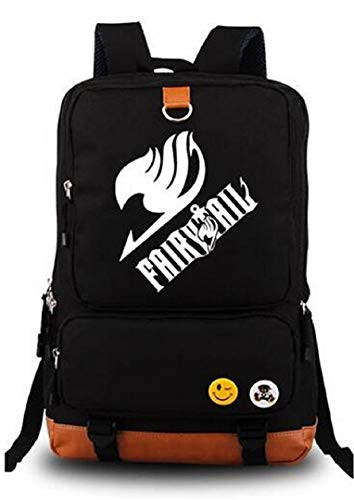 Fairy Tail Anime Natsu Dragneel Cartoon Cosplay Backpack School Bag ...