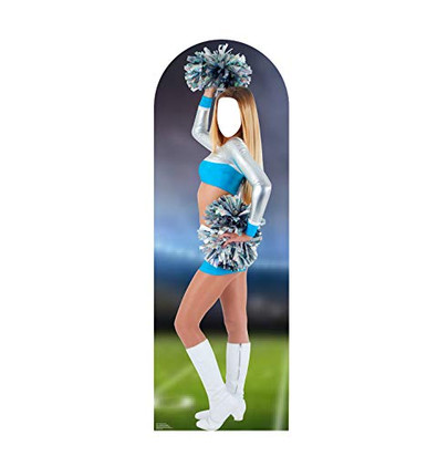 Advanced Graphics Cheerleader Stand-in Life Size Cardboard Cutout ...