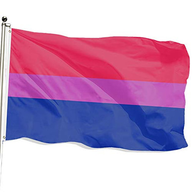 FSFLAG Bisexual Flag - Bisexual Pride Flag - BI Flag 3x5 - LGBTQ Flags ...