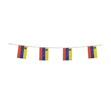 Venezuela Flags Venezuelans Small String Flag Banner Mini National ...