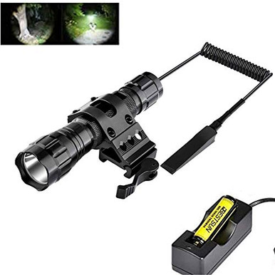 BESTSUN 1200 Lumen Tactical Flashlight Brightest LED Weapon Light with ...