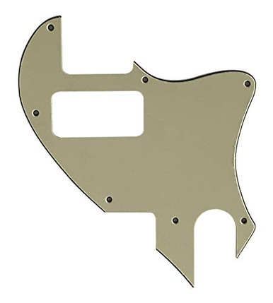 For Tele F Hole Hybrid Convertion TV Jones Guitar Pickguard -3 Ply Mint ...