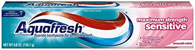 Aquafresh Maximum Strength Sensitive - Gentle Whitening Toothpaste ...
