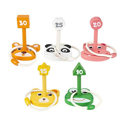Ring Toss Game Outdoor Games Carnival Toss Games Kids Rings Bean Bag ...