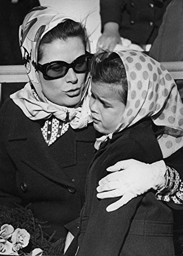 Grace Kelly with her arm around Princess Stephanie Photo Print -8 x 10 ...