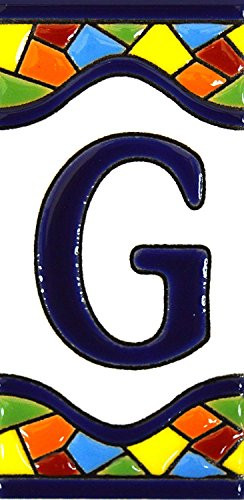 House letters 4 inch- Handpainted house letter tiles for signs ...