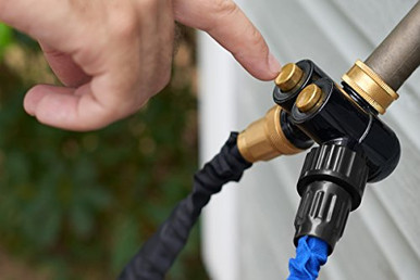 Big Boss X-hose Press and Flow with 2 - way Push Button Shut Off Valve ...