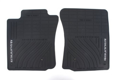 Genuine Toyota Accessories PT908-8900W-02 Front All-Weather Floor Mat ...