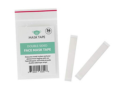 Face Mask Tape - Keep Masks from Slipping Down and Glasses from Fogging ...