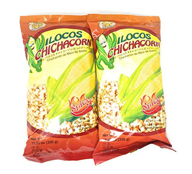 Ilocos Chichacorn Cornick Corn Nuts - Spicy Flavor 12-35 oz -350g- 2 ...