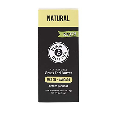 Burn Butter Keto Coffee Creamer Packets with MCT Oil and Grass Fed Ghee ...