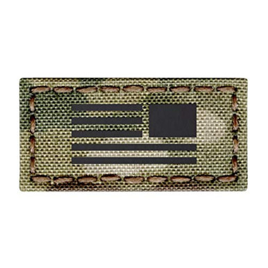 IR Mini 1x2 Multicam USA Flag Reversed Backwards Infrared Tactical ...