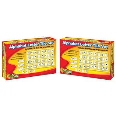 Primary Concepts, Inc Alphabet Letter Tile Set Learning Kit ...