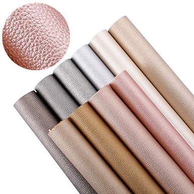 SHUANGART Vivid Shiny Pearl Faux Leather Sheets for Earrings Bows ...