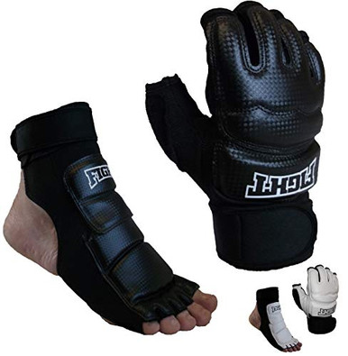 Sparring Set MMA Gloves Hand Foot Protector Taekwondo Sparring Gear for ...