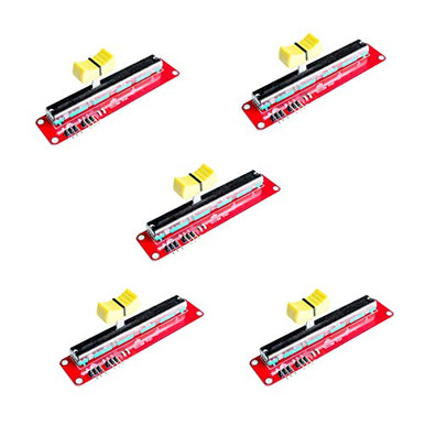 SUBALIGU 5pcs 10K Logarithmic Slide Potentiometer Log Slide Pot Module ...