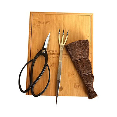 Bonsai Tree Tool Tinyroots Shear, Broom and Rake Kit (TRK-02B) from ...