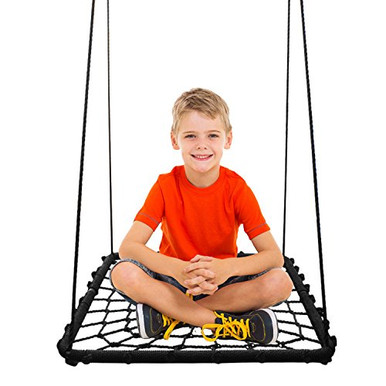 KHOMO GEAR - Small 32" x 24" Inches Rectangular Platform Swing & Spin ...